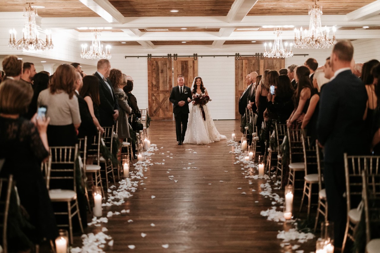 A Winter Wonderland Wedding - Alana + Paul - The Mansion News - The ...